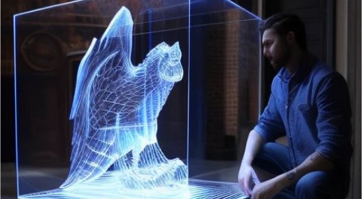3D Hologram Fan Video & 3D Display Video - 3D Content Studio