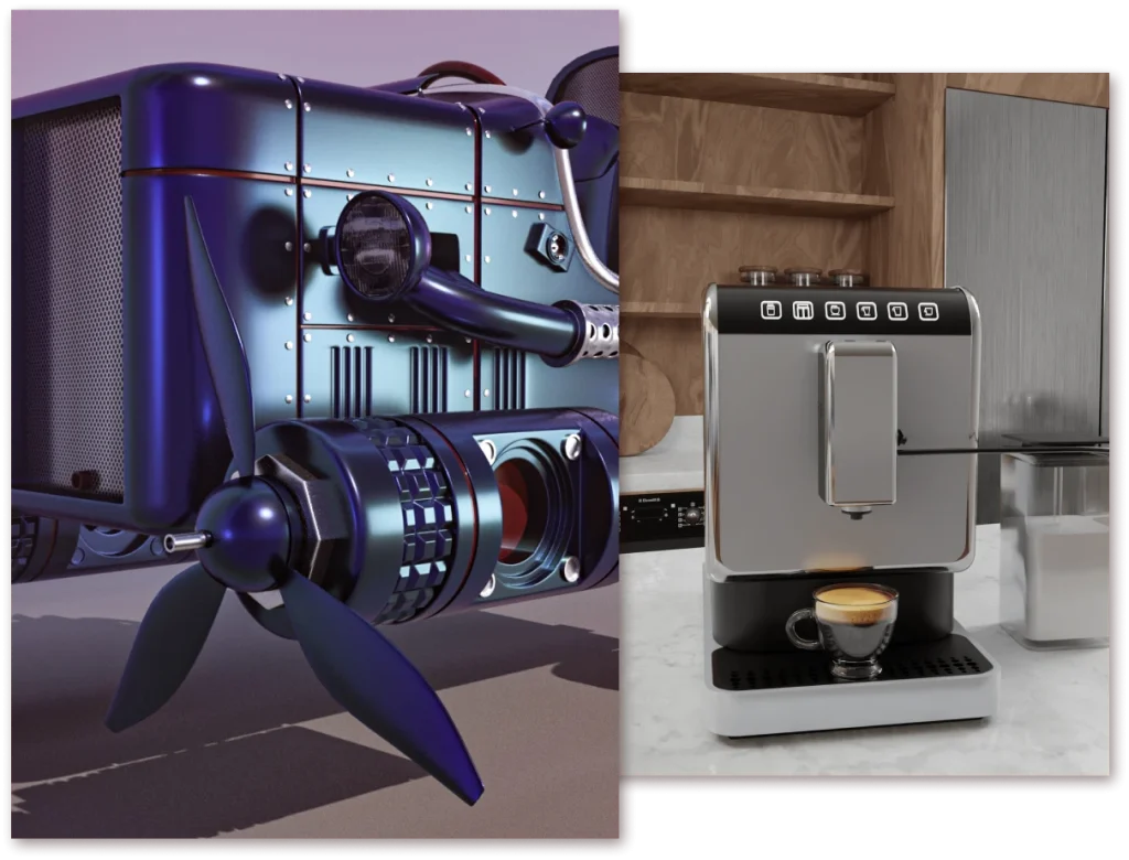 3D Modelling for Machine Parts - 3D Content Studio