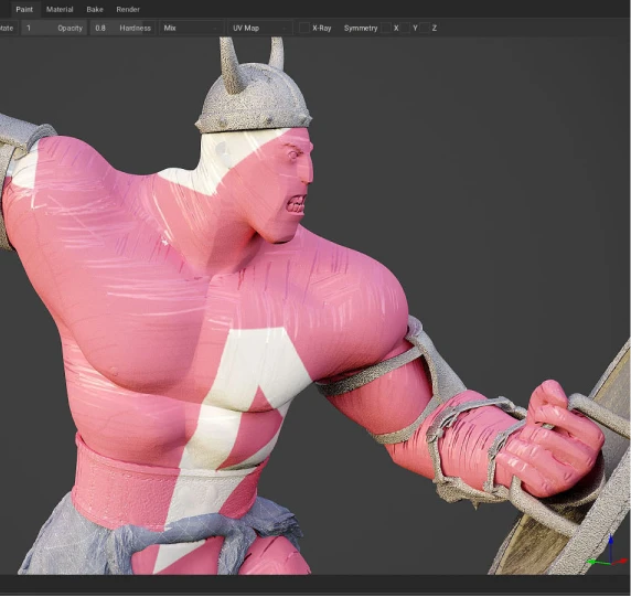 3D Polypainting & Physically Based Texturing - 3D Content Studio